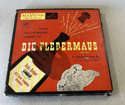 BOX SET RCA RED 45 RPM JOHANN STRAUSS, JR. HIGHLIGHTS FROM DIE ...