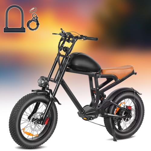 Electric Bike 1000W 48V 30AH Adult Bicycles 20" Fat Tire Mountain E-Bike E010 | eBay
