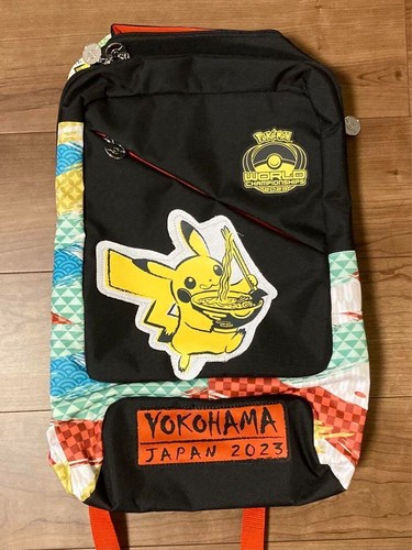 NEW Pokemon World Championships 2023 Yokohama Japan Pikachu BackPack ...