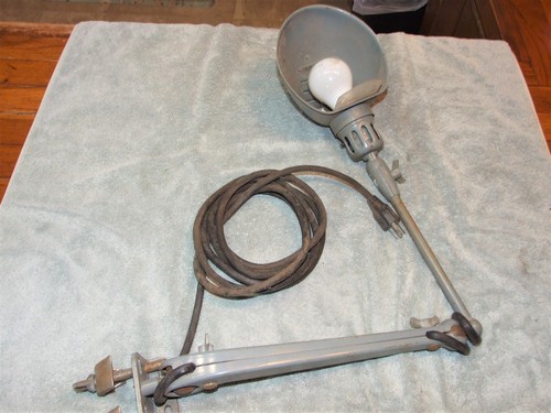 Vintage Dazor Swivel Desk Lamp, Industrial Light Model 1103 | eBay