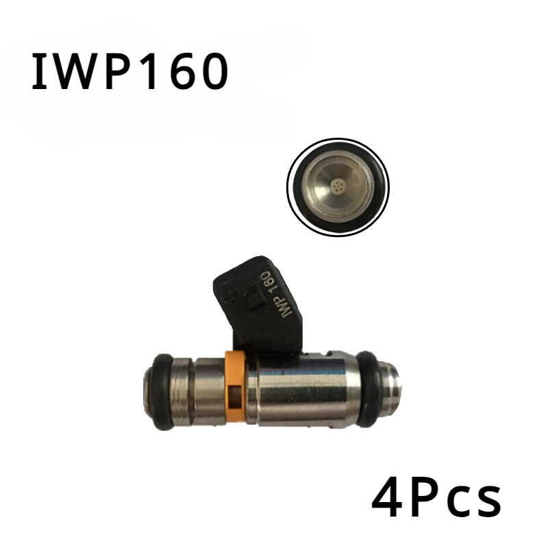 4 Pcs Fuel Injector IWP160 For Fiat Punto 2007-09 13 For Fiat 500 2009 ...