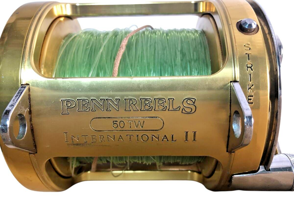 Penn ReelS International II 50TW Lever Drag Big Game Trolling sea ...
