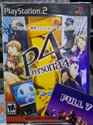P4 PERSONA 4 SHIN MEGAMI TENSEI SONY PS2 NEUF NEW VERSION US | eBay