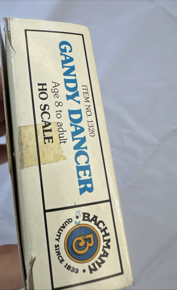 Bachmann HO Scale Gandy Dancer Hand Car – Electrically Powered, Vintage ...