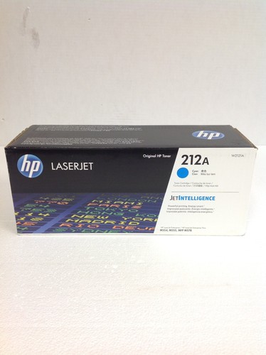 NEW HP 212A Cyan Toner Cartridge W2121A For LaserJet Enterprise M554 ...