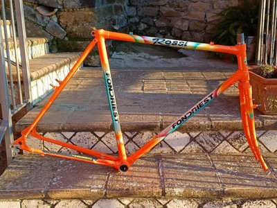 Vintage Alan Fondriest Cyclocross Frame And Fork Colnago Bianchi | eBay