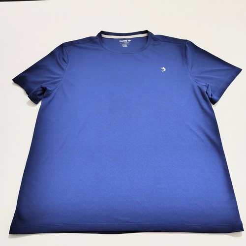 Reel Legends Shirt Men's Size Large Navy Blue Freeline Short Sleeve | eBay