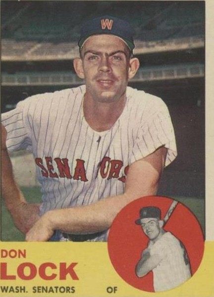 1963 Topps - #47 Don Lock (RC) for sale online | eBay