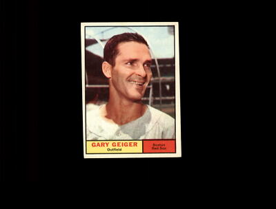 1961 Topps 33 Gary Geiger EX #D1,138359 | eBay