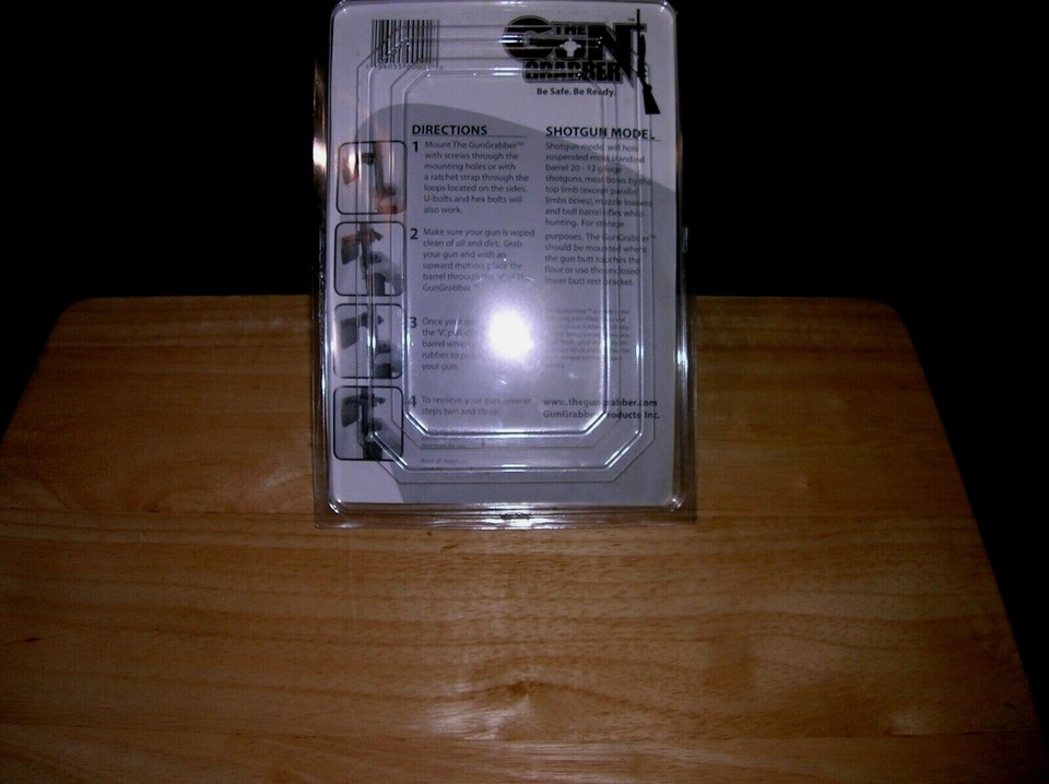 Quick Release Gun Grabber Shotgun Model new old stock OOP | eBay