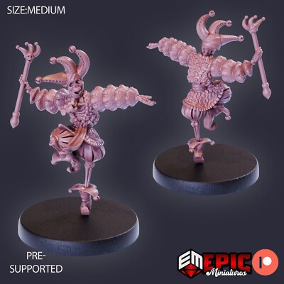 Skeleton Jester | Epic Miniatures | RPG D&D Pathfinder Wargaming | 25 ...