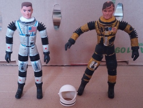 Mattel 1966 Major Matt Mason Action Figure Helmet Doug Davis Lot ...