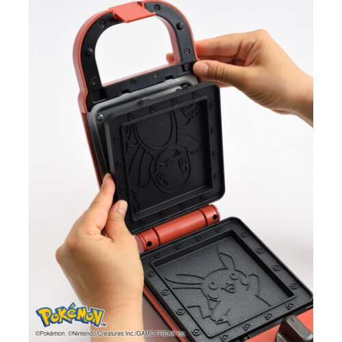 BRUNO Pokemon Hot Sandwich Maker Single Red Charmander Pikachu Grilled ...
