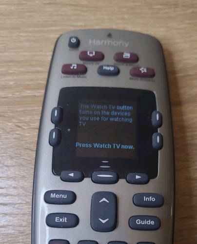 Logitech Harmony 650 infrared universal programable all in one remote ...