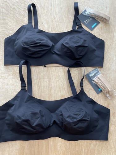 Knix Padded Evolution Wireless Reversible Bra Lot Of 2 Beige/Black ...