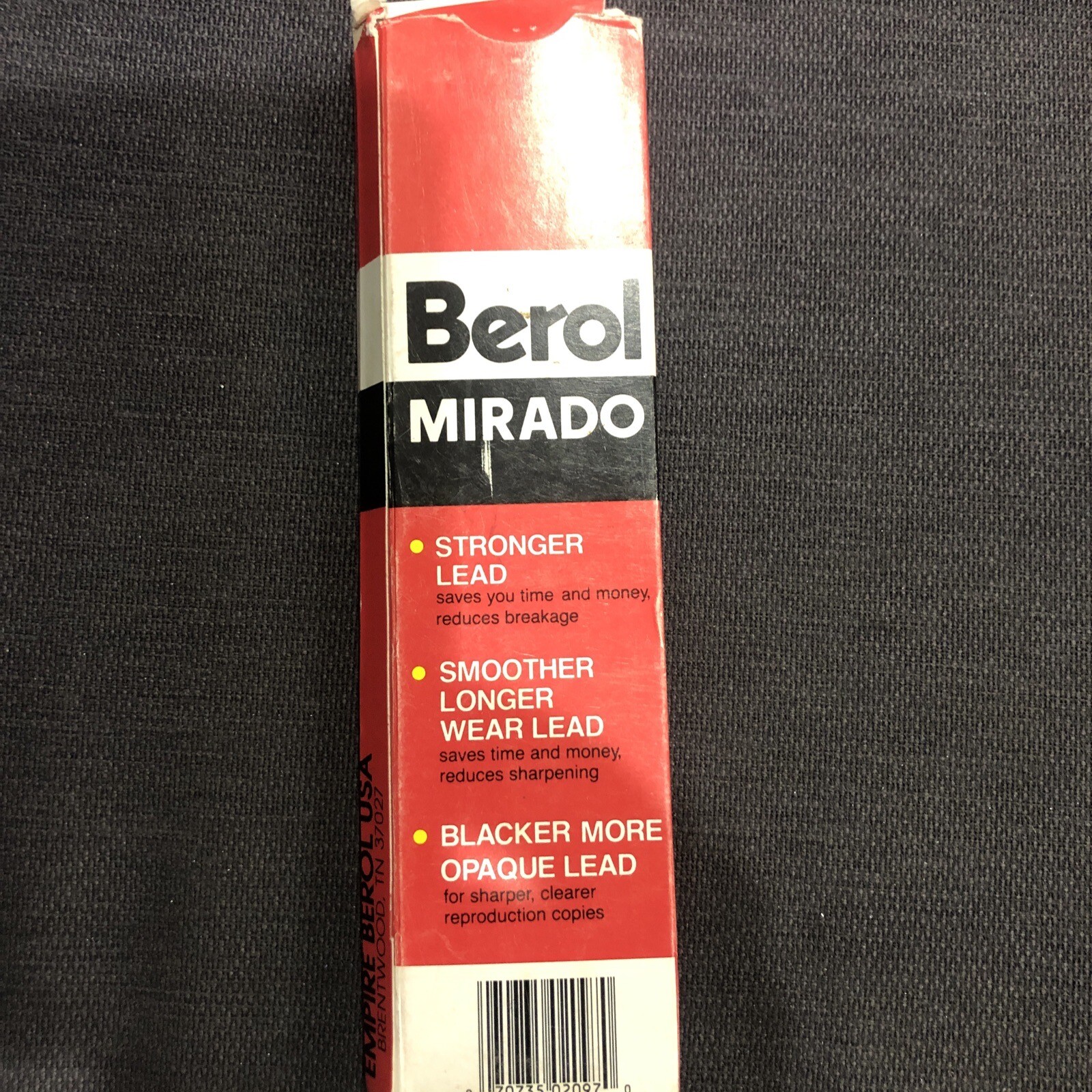 Vintage 1993 Box 12 Mirado Classic No #2 HB Quality Writing Pencils ...