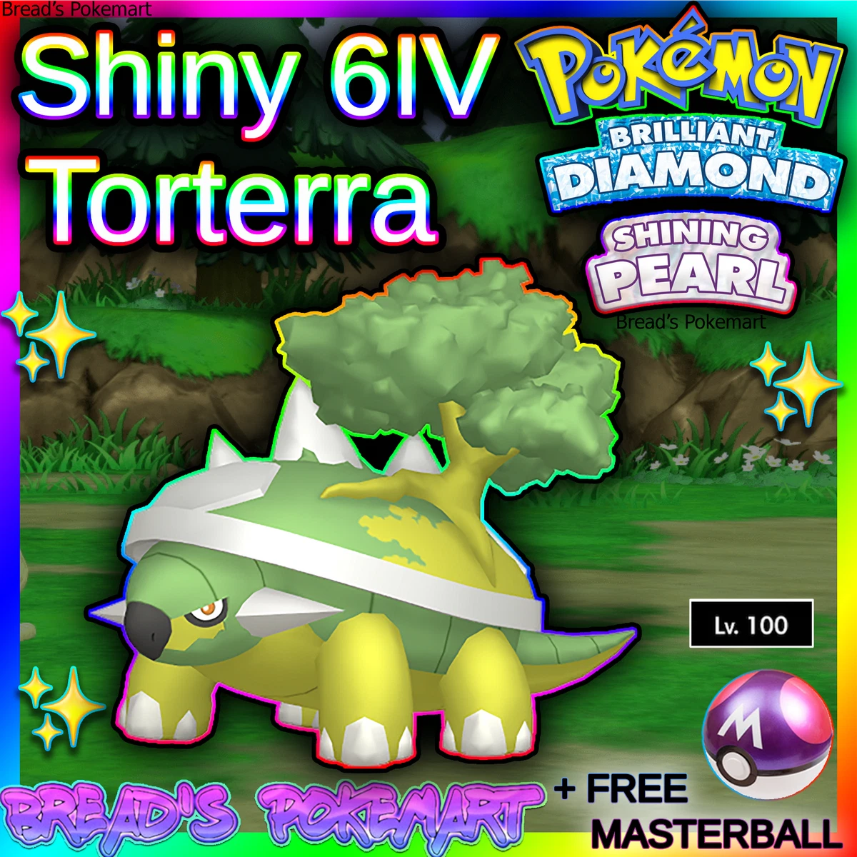 Pokemon Torterra Shiny