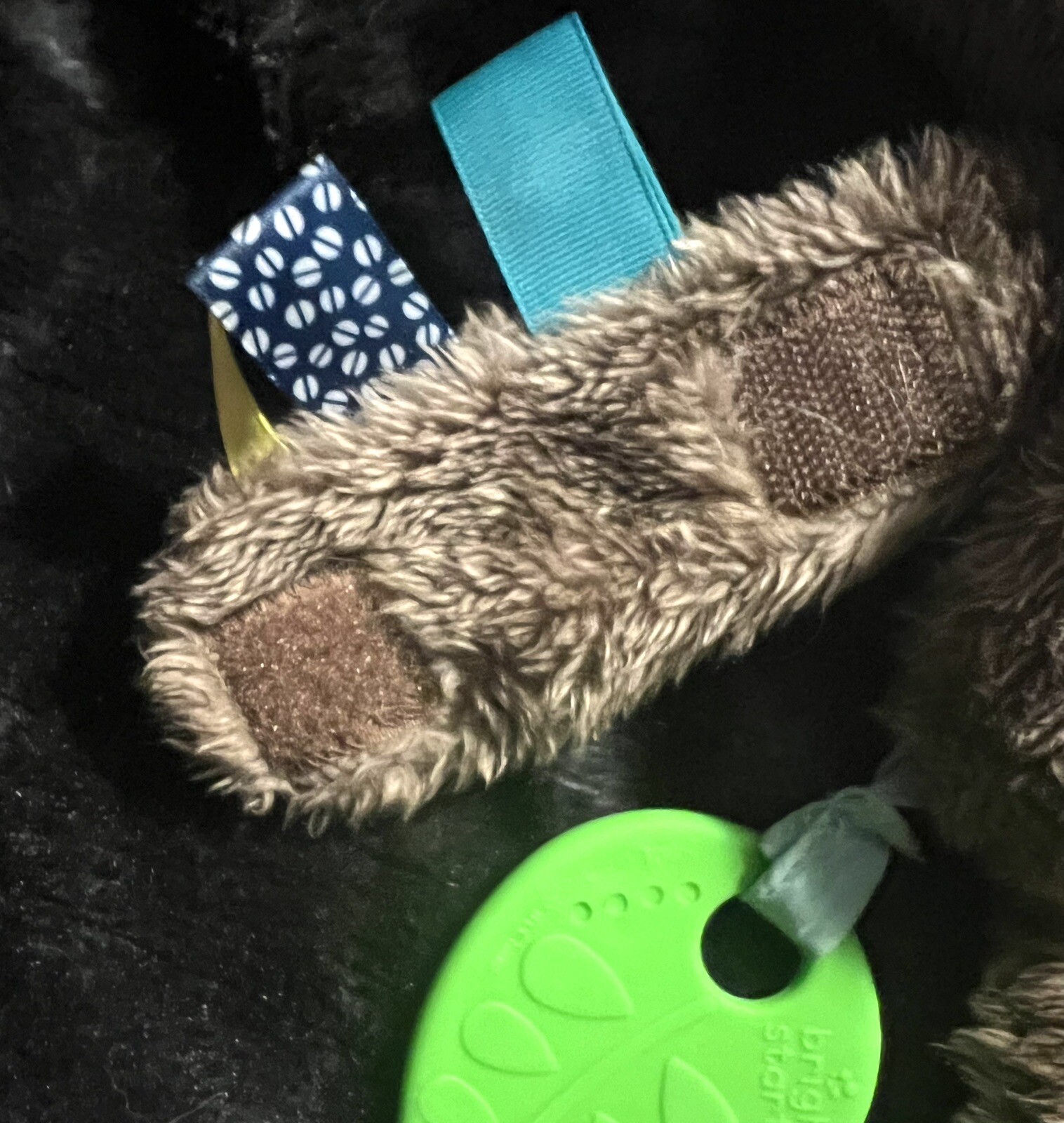 Bright Starts Sloth Playful Pals Activity Toy Plush Rattle Teether ...