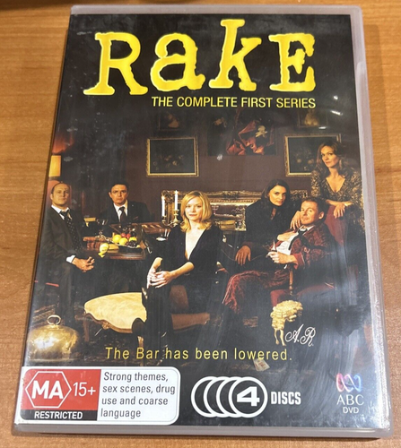 Rake : Series 1 (2010 : 4 Disc DVD Set) Very Good Condition Region 4 ...