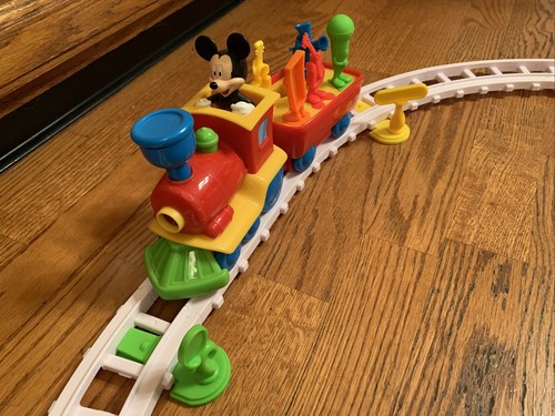 Imagicademy Musical Mickey Mouse Tune Tracks Train Playset for Kids, | eBay