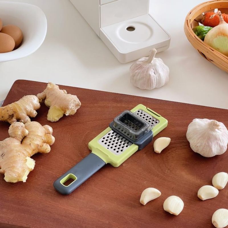 Ginger Grinding Grater Cutting Garlic Grinder Function Kitchen Tool ...