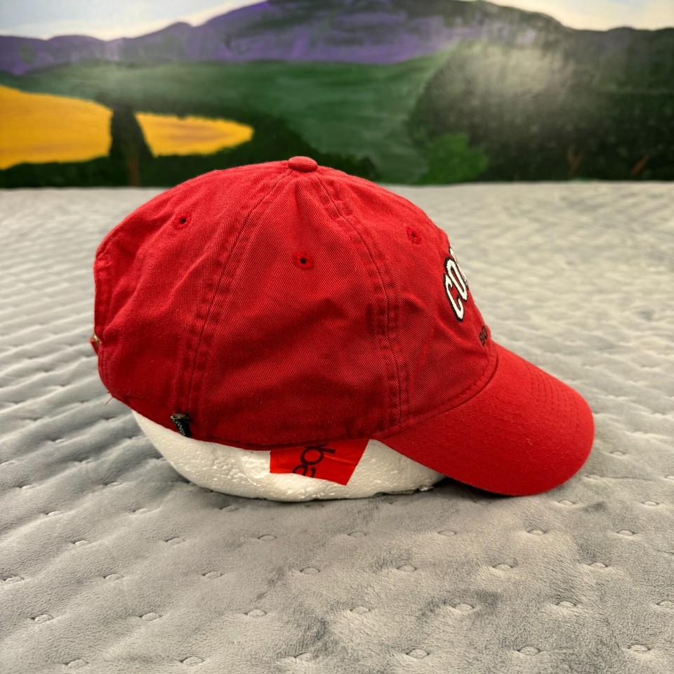 Cornell Big Red Hat Cap Adjustable OSFA Strap Back Softball Ivy League ...