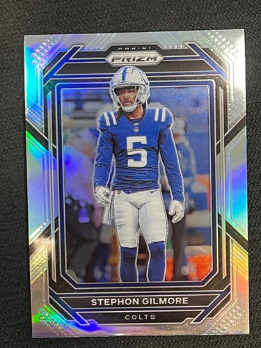 2022-23 Panini Prizm Football Stephon Gilmore Silver Indianapolis Colts ...