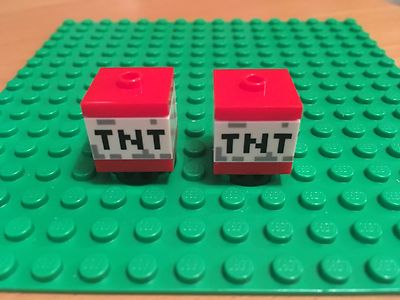 LEGO MINECRAFT TNT BOMBS FROM SET 21113 | eBay UK