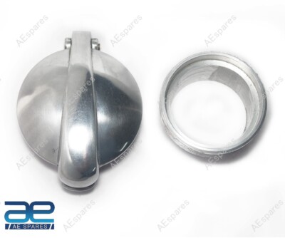 Monza Alloy Flip Up Fuel Petrol Tank Cap+Filler Neck For NORTON BSA 2.5 ...