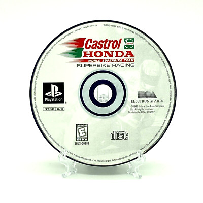 Castrol Honda Superbike Racing (1999) PlayStation 1 Game Disc Only Play ...