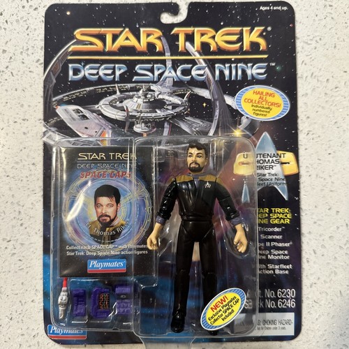 Playmates Star Trek Deep Space Nine Lt. Thomas Riker Action Figure | eBay