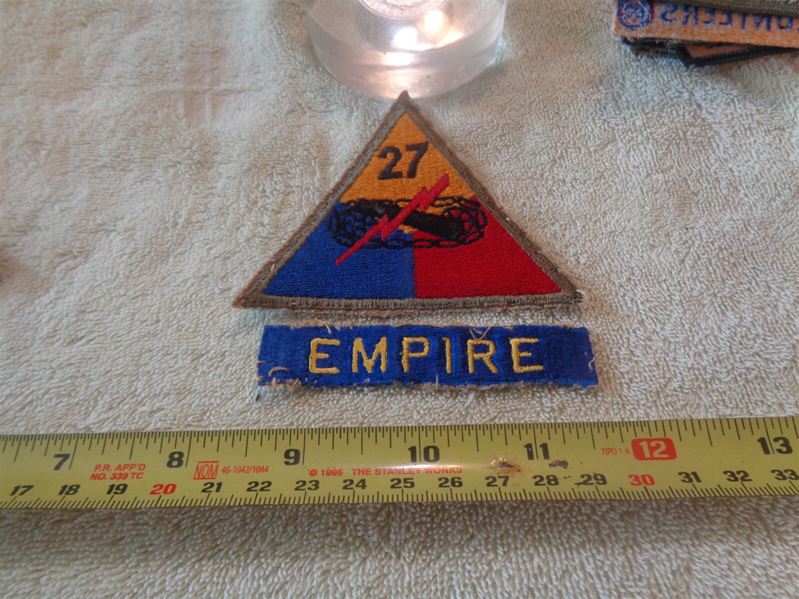 27th Armored Division Color Patches (BOX#"A") | eBay