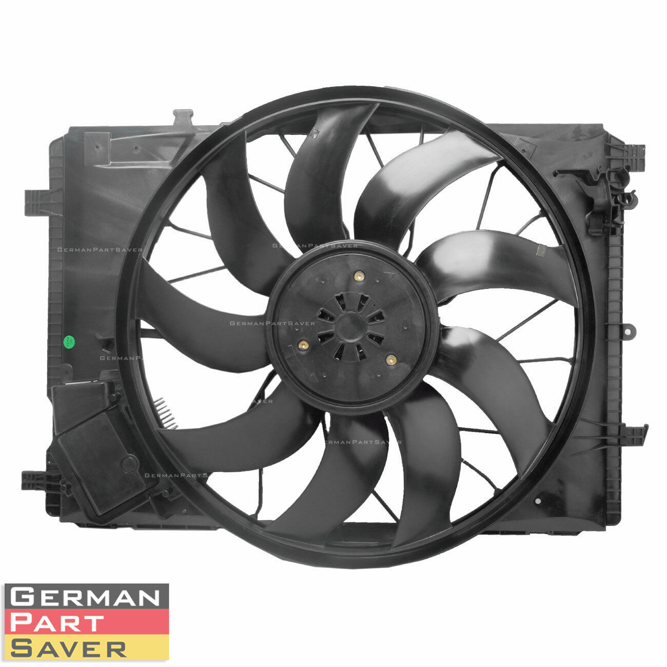 TOPAZ Radiator Cooling Fan for Mercedes-Benz W212 W204 C207 2129061002 ...