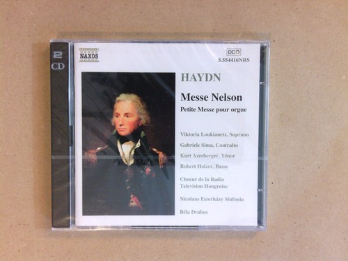 RARE CD / HAYDN / MESSE NELSON / NICOLAUS ESTERHAZY / NEUF SOUS CELLO ...