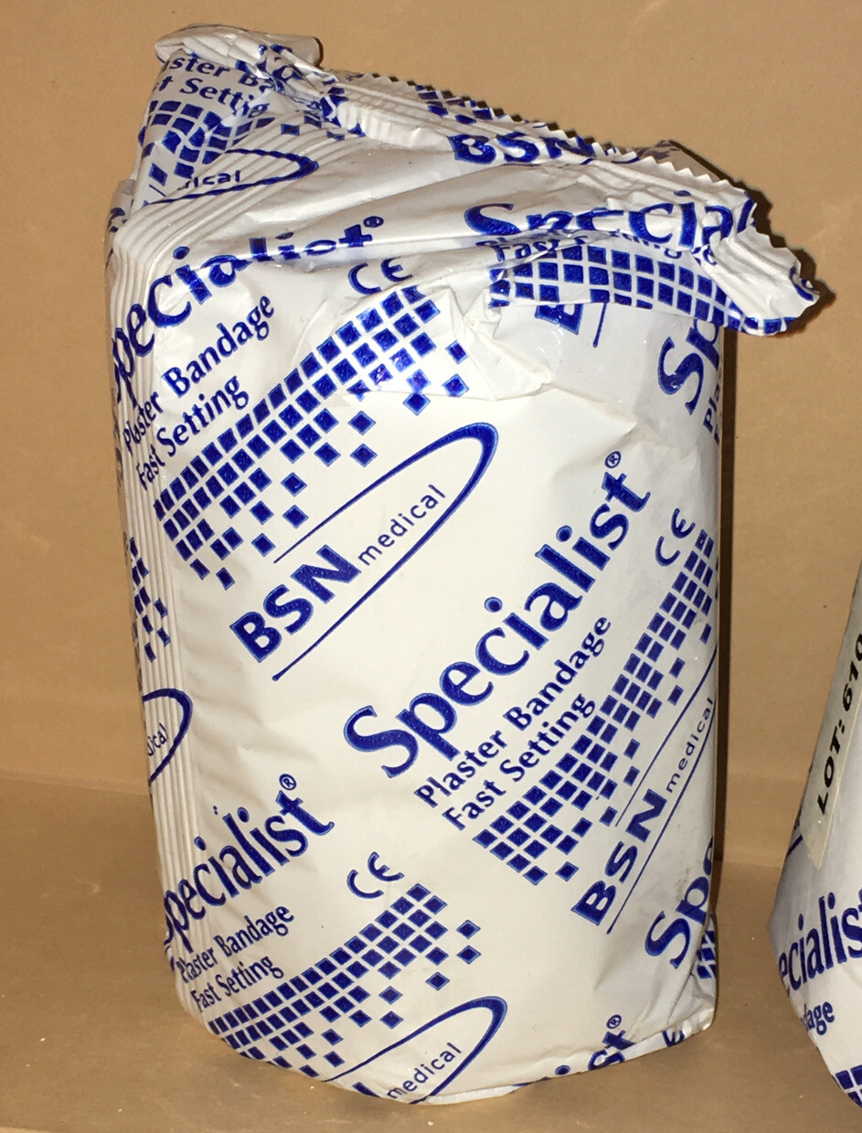 Two BSN Medical SPECIALIST 6In Plaster Bandage Fast Setting . | eBay