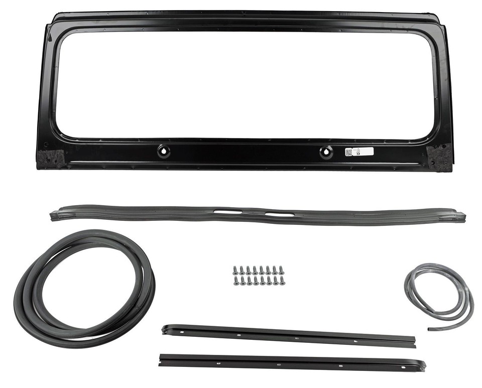1976-1986 Jeep CJ5 CJ7 Scrambler Omix-ADA Black Windshield Frame Kit ...