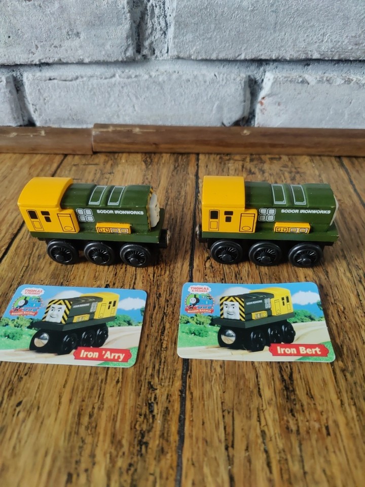 Thomas & Friends Wooden Railway Iron Arry Bert Train Tank Engine W ...
