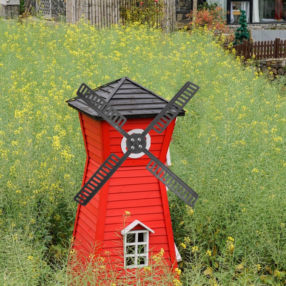 2 Sets Solar Windmill Lighthouse Outdoor Decor Decorate | eBay Australia