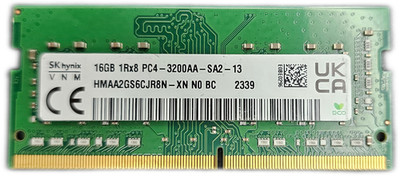 SK HYNIX 16GB DDR4 3200MHz PC4-25600 SO-DIMM 260-Pin Laptop RAM MEMORY ...
