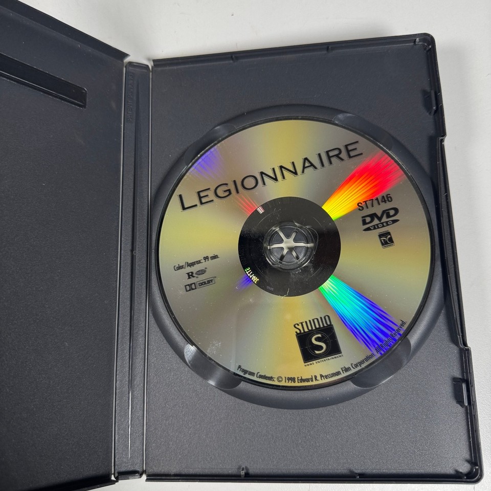 Legionnaire DVD 1998 Jean-Claude Van Damme Action Thriller 658149714625 ...