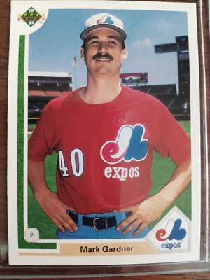 MARK GARDNER MONTREAL EXPOS 1991 UPPER DECK BASEBALL CARD #663 | eBay