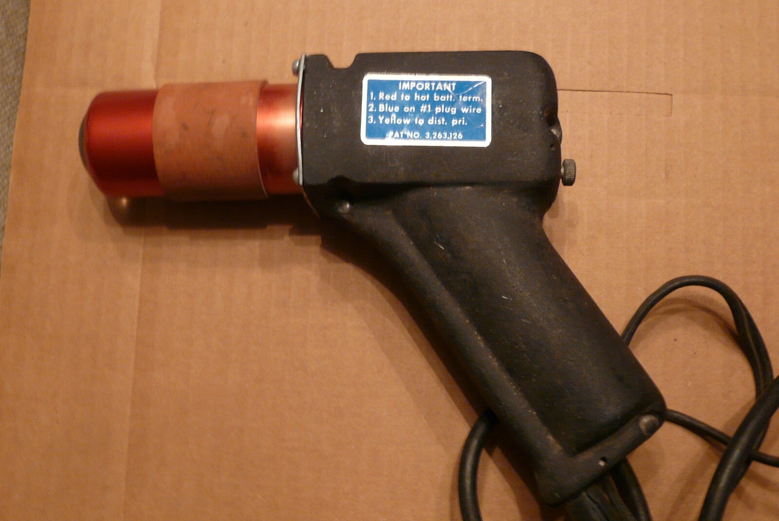 Auto Strob Timing Light Antique Vintage Frank N. Wood co. 6v 12v | eBay