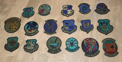 Military Patches | (x17) USAF 5055th 701st Radar 106 1606th 40 ARRS ...