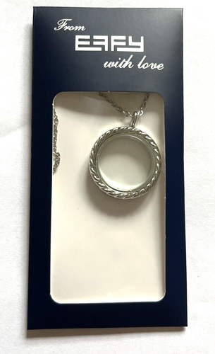 Effy "With Love" locket and chain, new | eBay