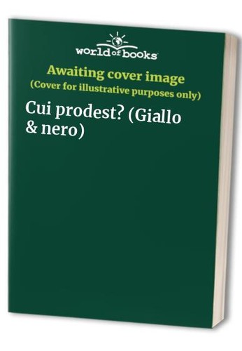 Cui prodest? (Giallo & nero) Book The Fast Free Shipping | eBay