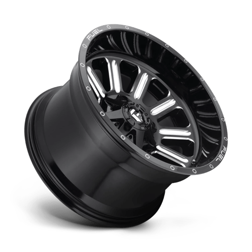 Fuel D620 Hardline Gloss Black Milled Rim: 17x9, 6x135/6x139.7/6x5.5 ...