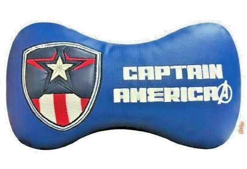Captain America Faux Leather Car Truck 1 piece Neck Rest Cushion Head ...