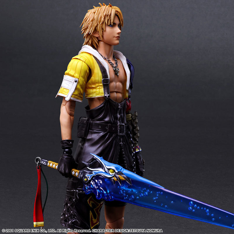 Play Arts Kai Tidus Final Fantasy X 10" Action Figure Model Toy ...