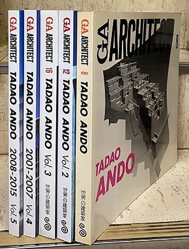 GA ARCHITECT Tadao Ando Vol.1-5 Bundle of 5 books Yukio Futagawa Japan | eBay