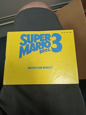 Super Mario Bros 3 NES Nintendo Instruction Manual Booklet Only | eBay